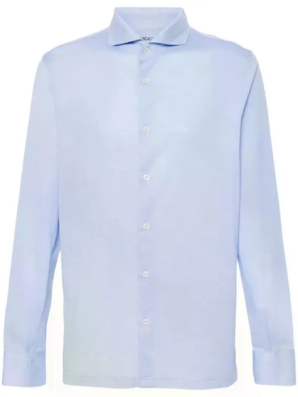 Boggi Milano Piqué-weave Shirt
