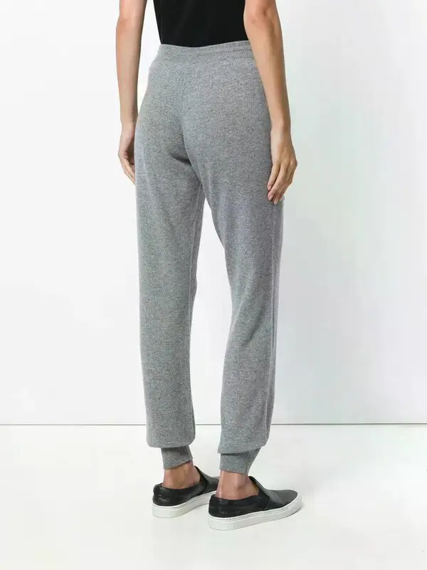 BARRIE Romantic Timeless Cashmere Jogging Trousers - Grey