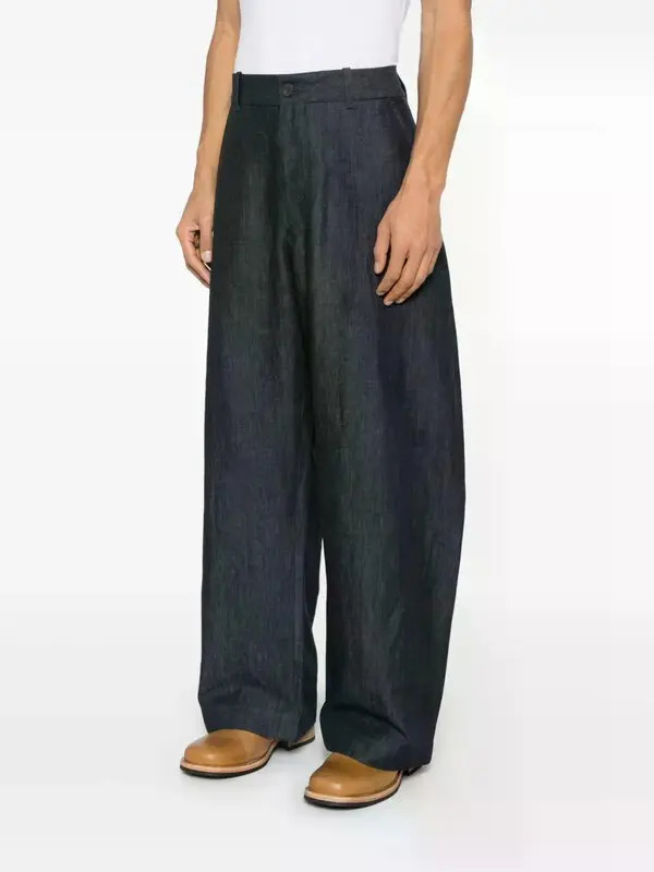 Studio Nicholson Curved-leg Trousers