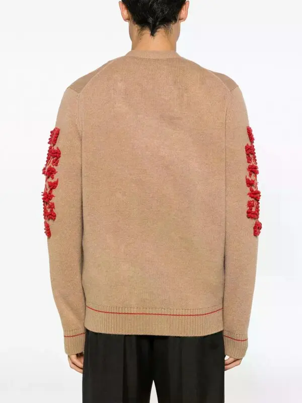 BARRIE 3d-knit Cashmere Cardigan - Brown