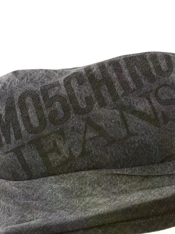 Moschino Denim Crop Top
