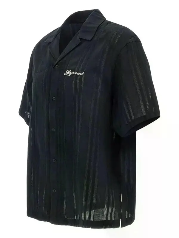 REPRESENT Logo-embroidered Shirt