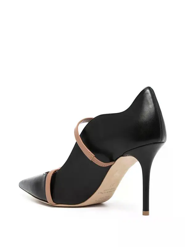 MALONE SOULIERS Front Strap Stiletto Pumps