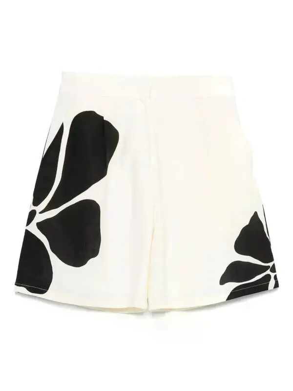 CALA DE LA CRUZ Sia Shorts - Neutrals