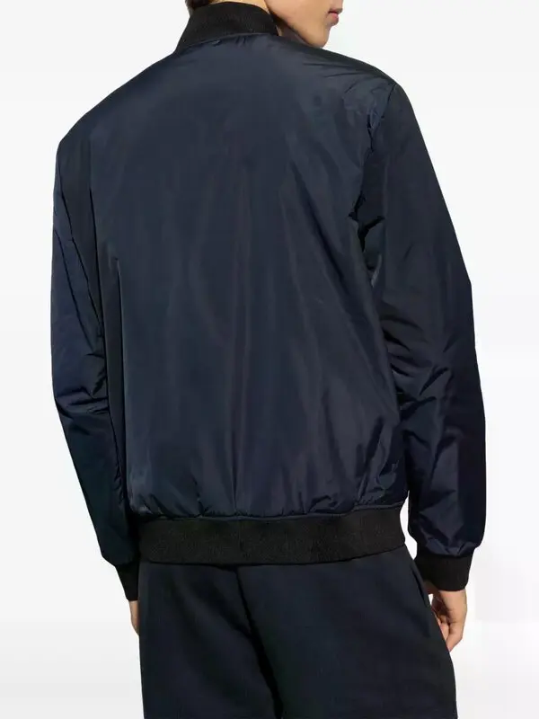 EA7 Logo-patch Bomber Jacket