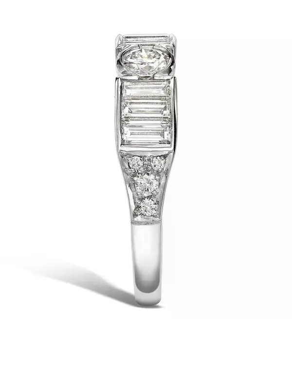 PRAGNELL Platinum Diamond Half Eternity Ring