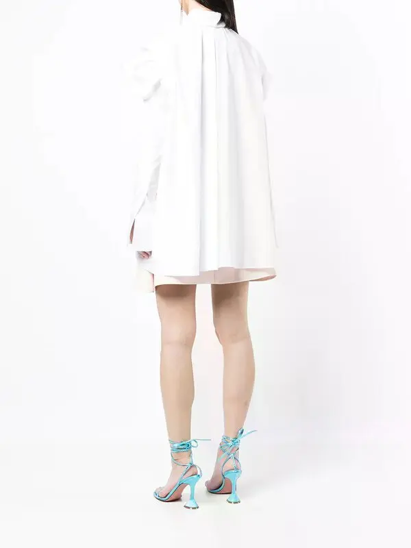 Maticevski Cotton Ruched Oversized Shirt