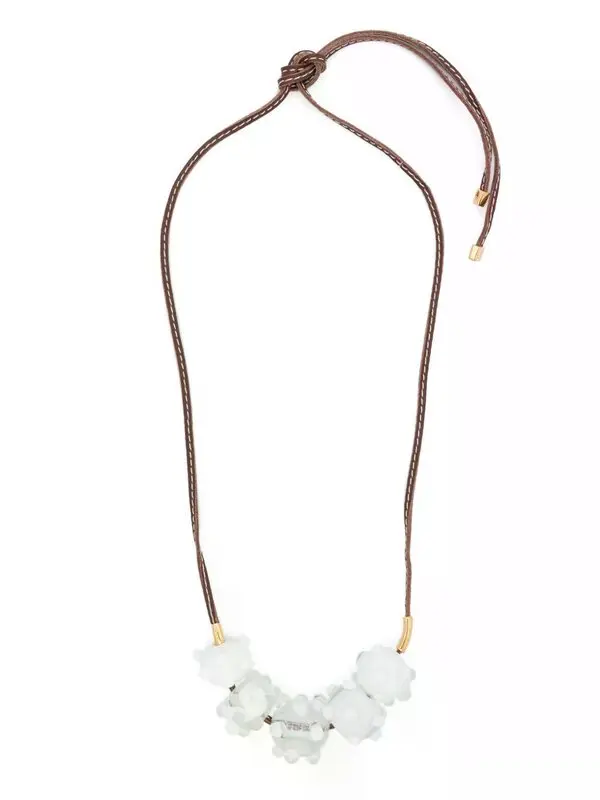Colville Murano Glass Necklace - White