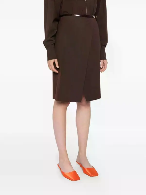 Philosophy Di Lorenzo Serafini Wrap Mini Skirt