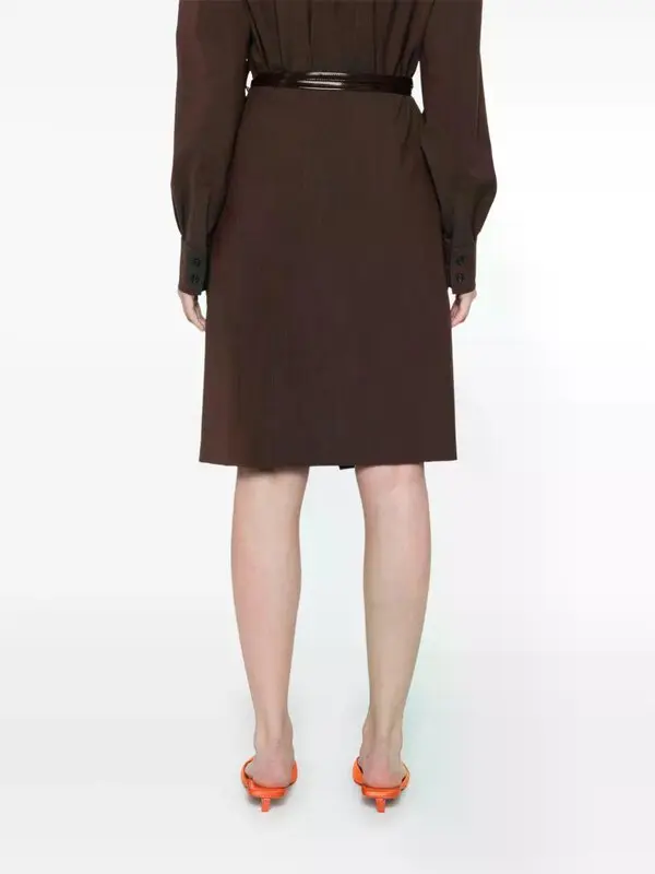 Philosophy Di Lorenzo Serafini Wrap Mini Skirt