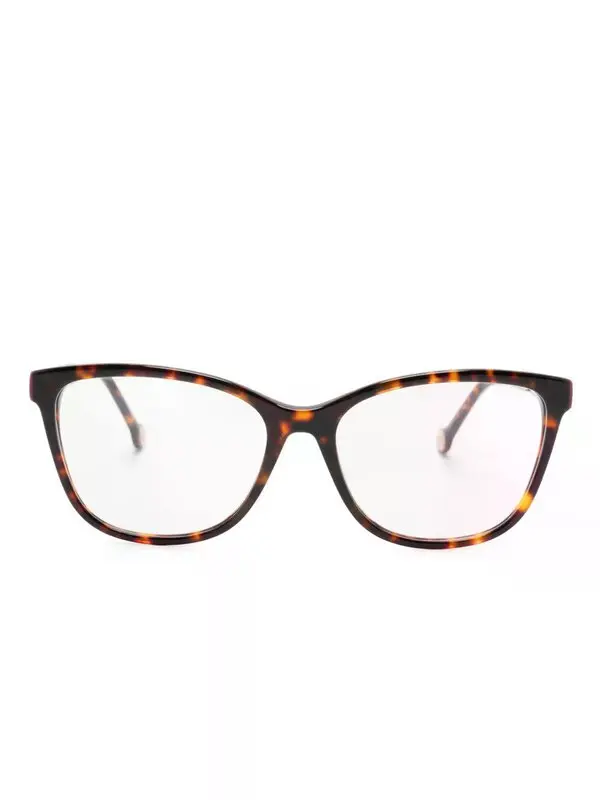 Carolina Herrera Her 0239 Wayfarer-frame Glasses - Brown