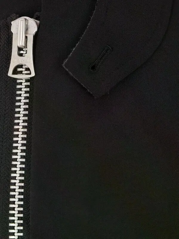 Sacai High-neck Zip-up Blazer