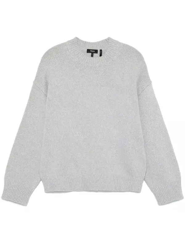 Theory Crew-neck Sweater - Grey