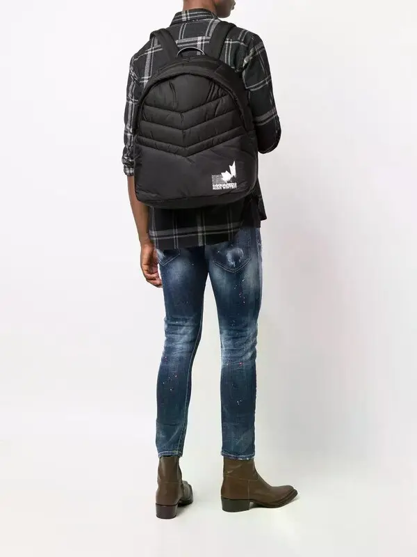 Dsquared2 Padded Logo-print Backpack