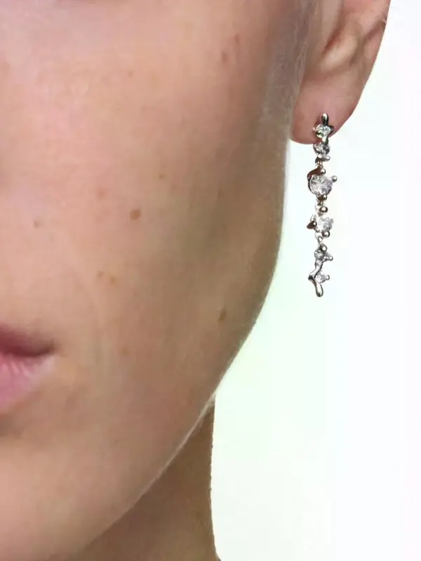 MARIA BLACK Medium Arctic Earring - Silver