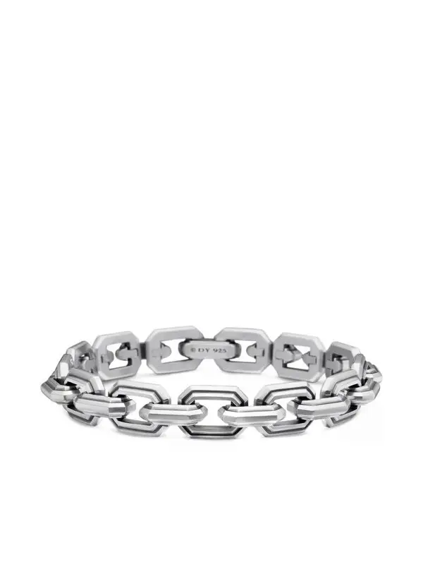 David Yurman Sterling Deco Link Bracelet