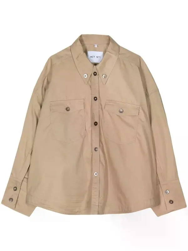 ACT Nº1 Long-sleeve Poplin Shirt