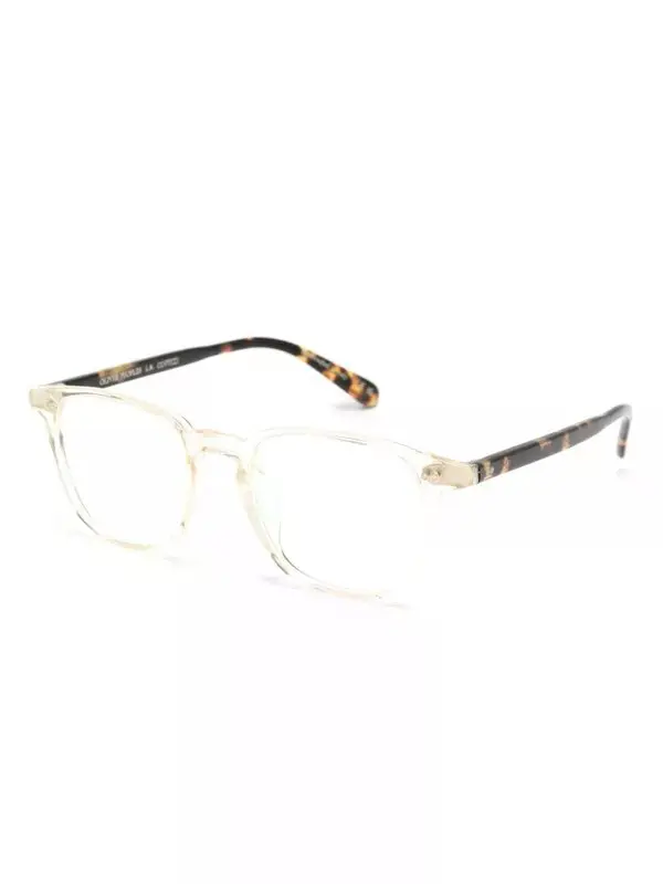 Oliver Spencer Nev Square-frame Glasses