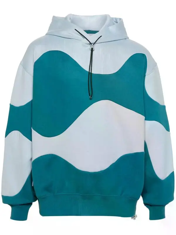 BONSAI Intarsia Waves Hoodie