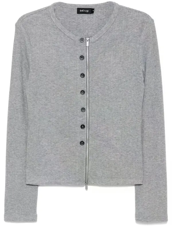 TOUT A COUP Zip-up Top