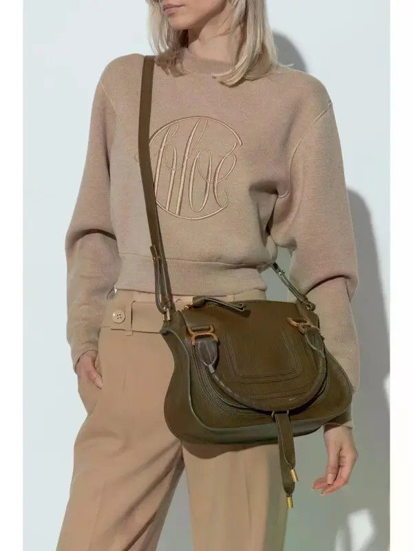 Chloé Small Marcie Tote Bag - Brown