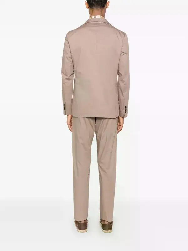 Tagliatore Single-breasted Suit - Brown