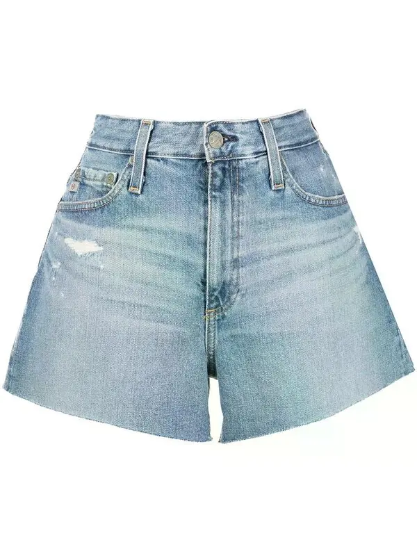 Ag Alexis High-rise Denim Shorts