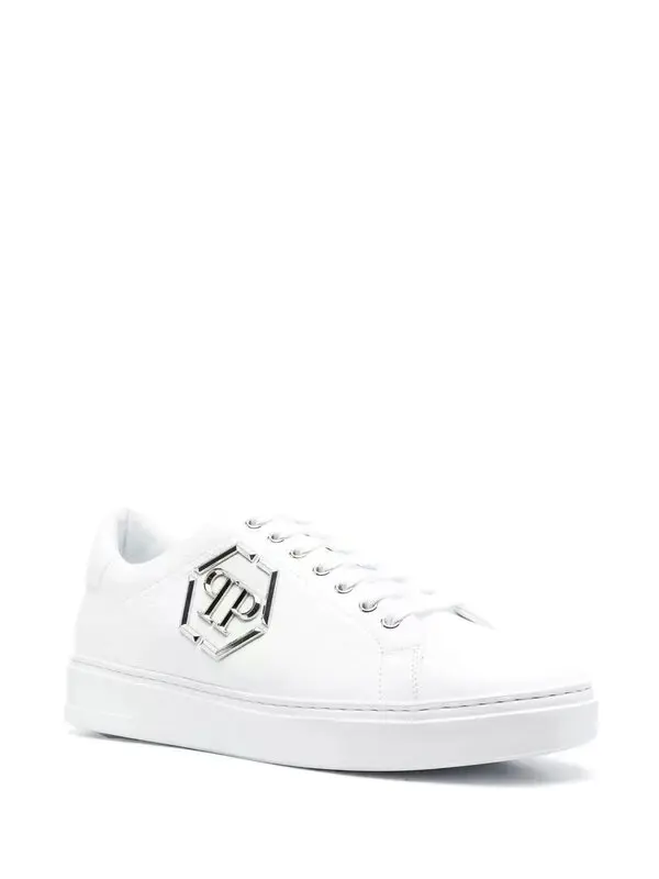 Philipp Plein Leather Low-top Sneakers