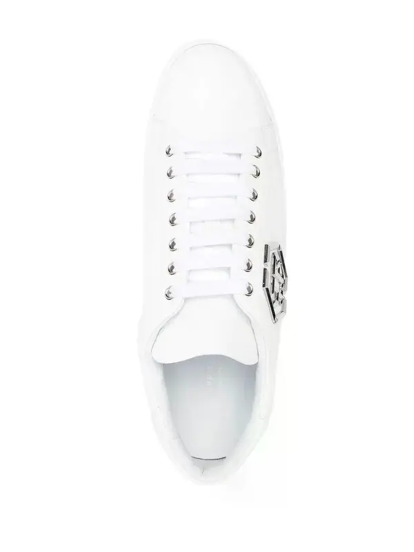 Philipp Plein Leather Low-top Sneakers
