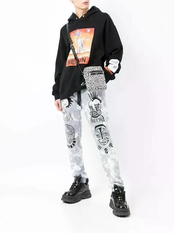 HACULLA. Tie Dye-print Drawstring Track Pants