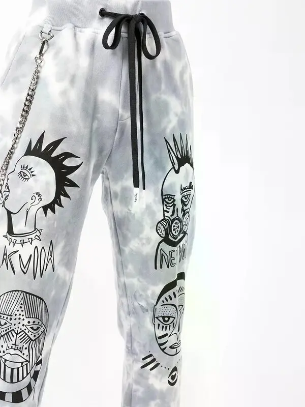 HACULLA. Tie Dye-print Drawstring Track Pants