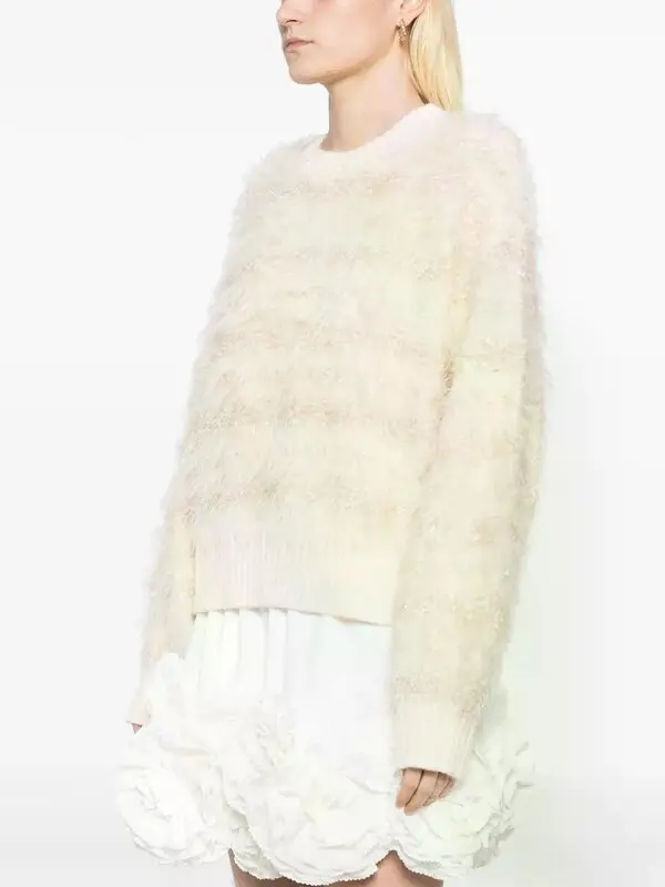 B+AB Textured Crew-neck Jumper