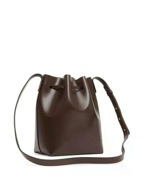 MANSUR GAVRIEL Mini Bucket Bag - Brown