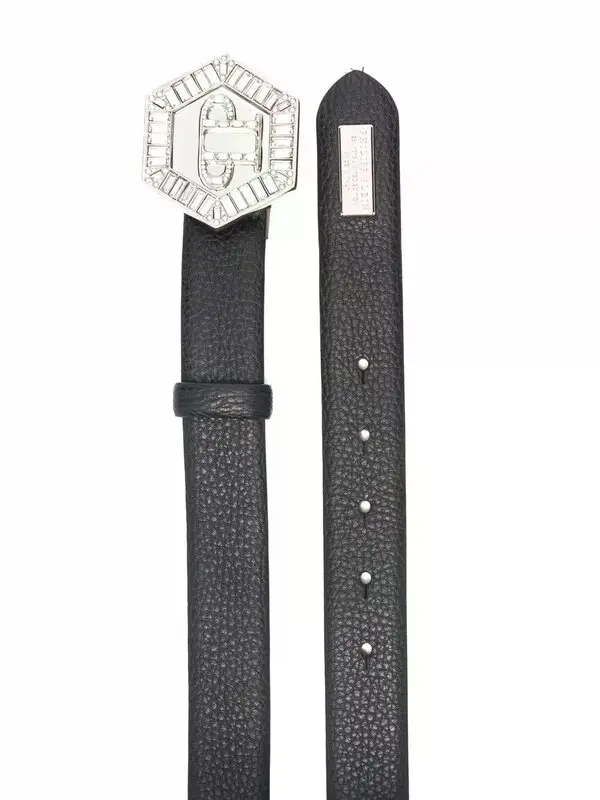 Philipp Plein Logo-buckle Belt