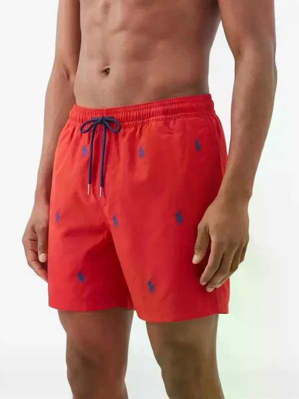 Polo Ralph Lauren Logo-embroidered Drawstring Swim Shorts