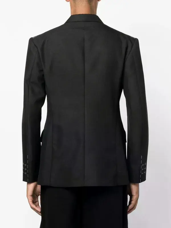 MAISON MARGIELA Double-breasted Mohair Blazer