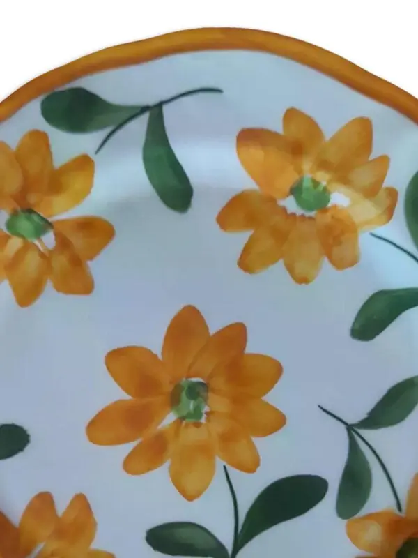 LES-OTTOMANS Hand-painted Porcelain Plate
