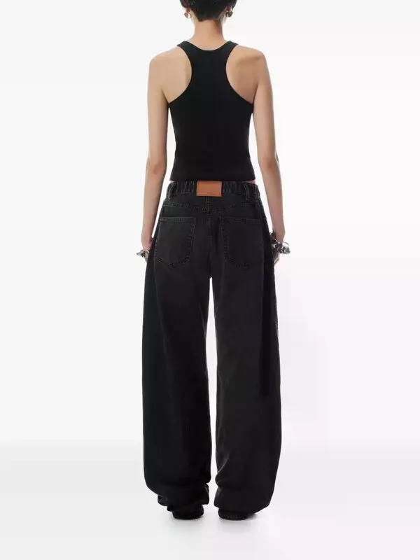 Alexander Wang Wide-leg Jeans - Black