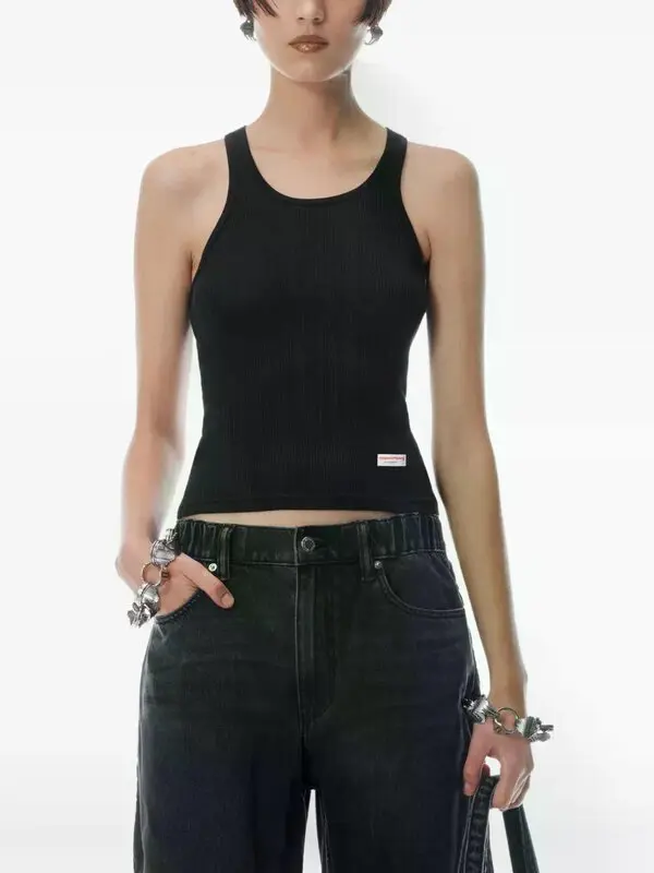 Alexander Wang Wide-leg Jeans - Black