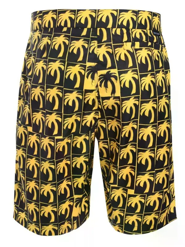 Palm Angels Dripping Palms Swim Shorts