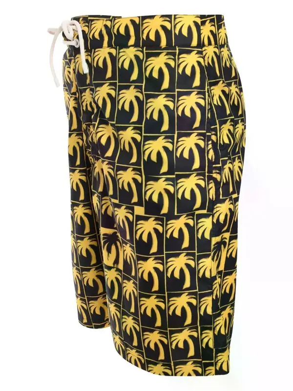 Palm Angels Dripping Palms Swim Shorts