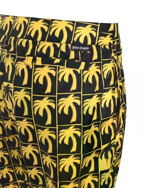 Palm Angels Dripping Palms Swim Shorts