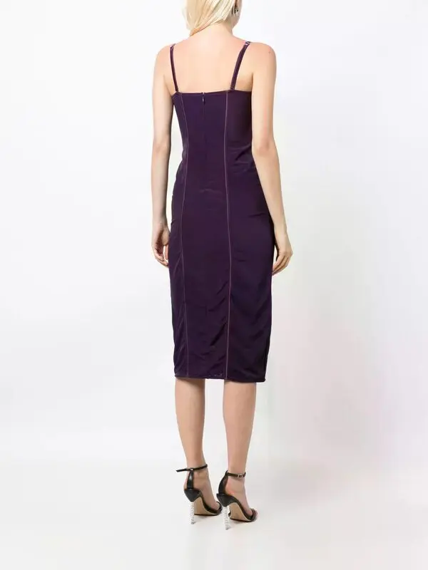 FLEUR DU MAL Mesh Bustier Dress