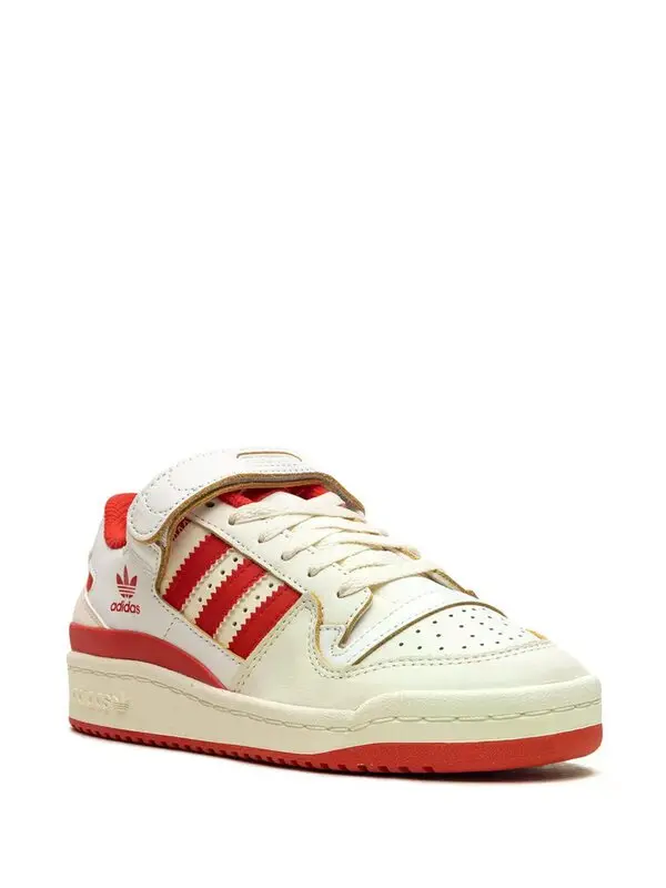 Adidas Side-stripe Leather Sneakers