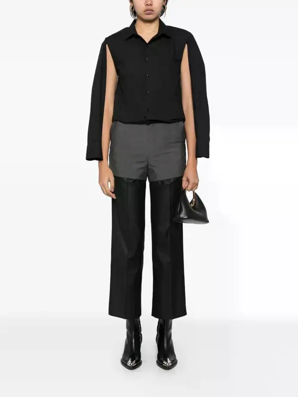 BETTTER Layered Straight Trousers