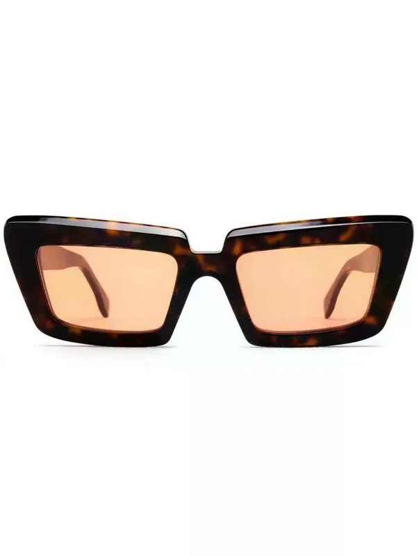 RETROSUPERFUTURE Coccodrillo Sunglasses - Brown