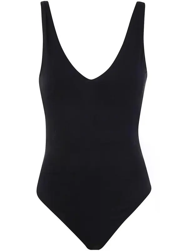 ENTIRE STUDIOS V-neck Top - Black