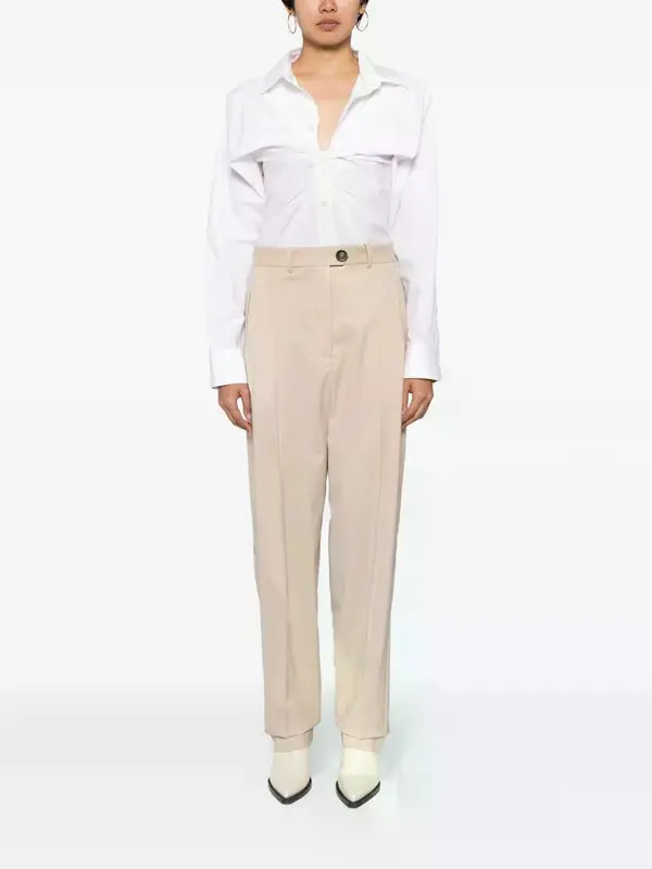 PETER DO Pleat-detailing Tapered Trousers