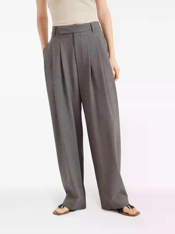 Brunello Cucinelli Tailored Wide Leg Trousers
