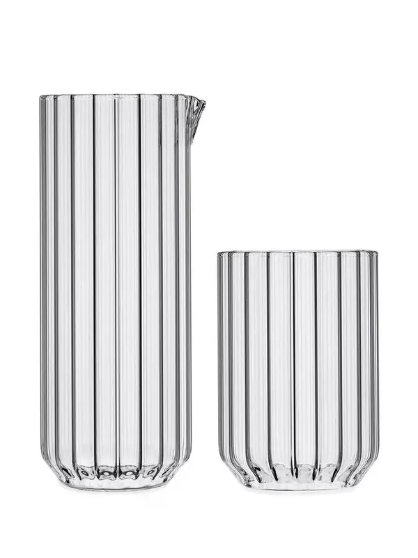FFERRONE DESIGN Dearborn Carafe Glass Pitcher